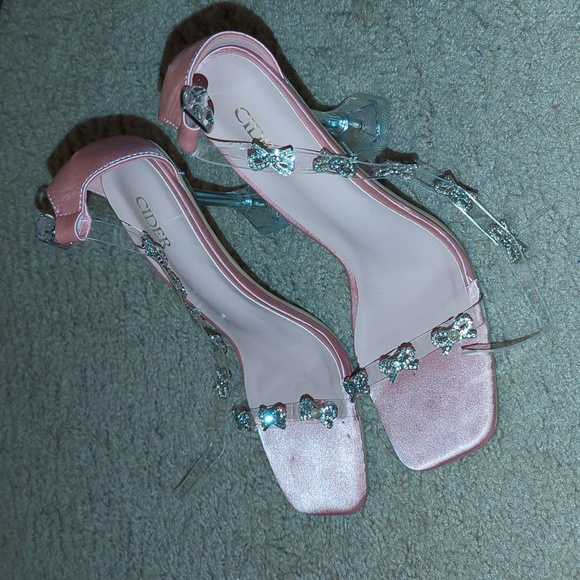 Cider | Shoes | Cider Baby Pink Heels | Poshmark